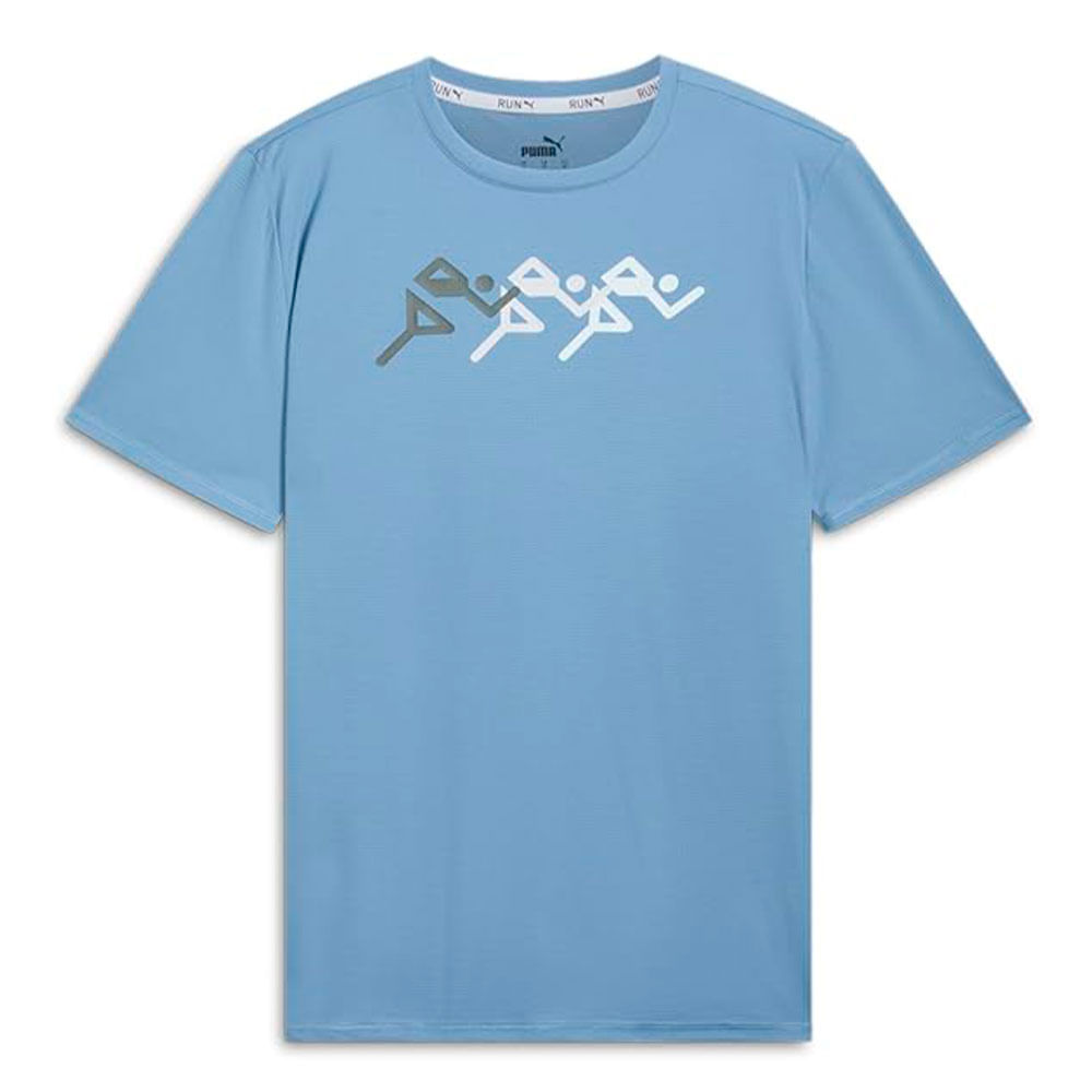 REMERA PUMA RUN FAVORITE GRAPHIC