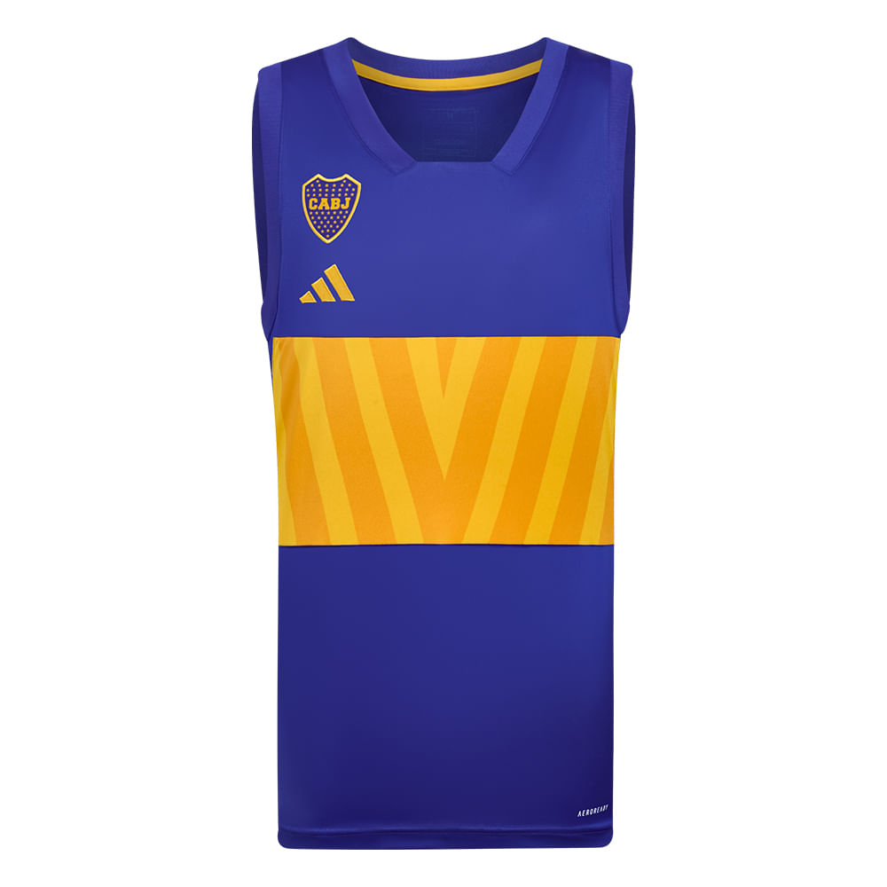 CAMISETA DE BASQUET ADIDAS TITULAR BOCA JUNIORS 24/25