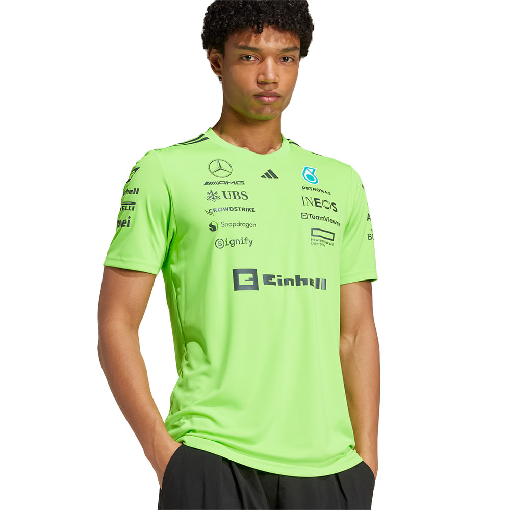 Remera Adidas Performance MERCEDES TEAM SET UP F1