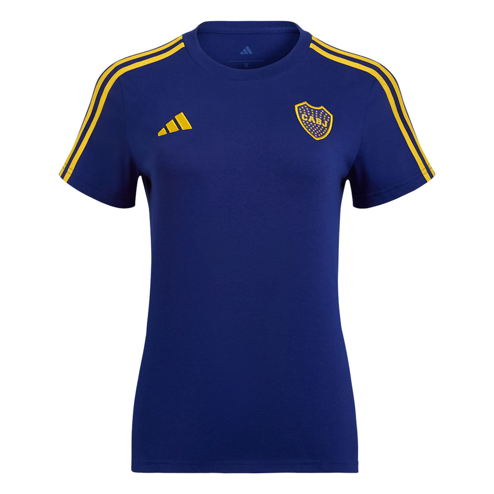 Remera Adidas Performance BOCA JUNIORS 3 TIRAS