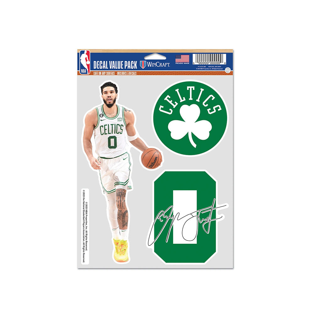 STICKERS WINCRAFT BOSTON CELTICS MULTI USE 3 FAN - NBA Store Argentina
