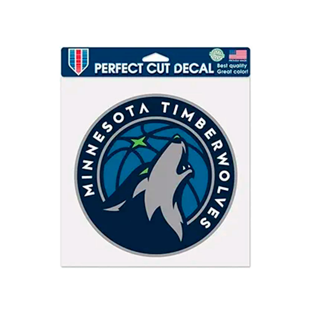 STICKERS WINCRAFT MINNESOTA TIMBERWOLVES PERFECT CUT - NBA Store Argentina