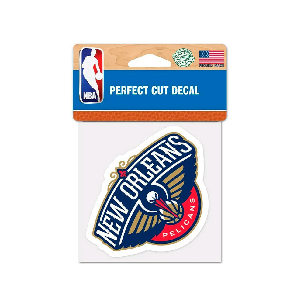 STICKERS WINCRAFT NEW ORLEANS PELICANS PERFECT CUT - NBA Store Argentina