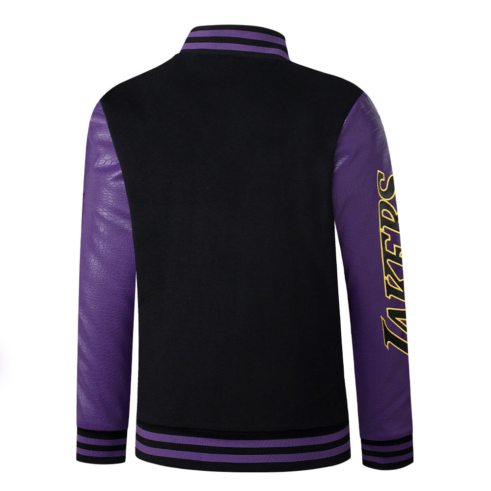Campera NBA NBA SNAKE TEXTURE SLEEVES REGULAR FIT BOMBER LOS ANGELES ...