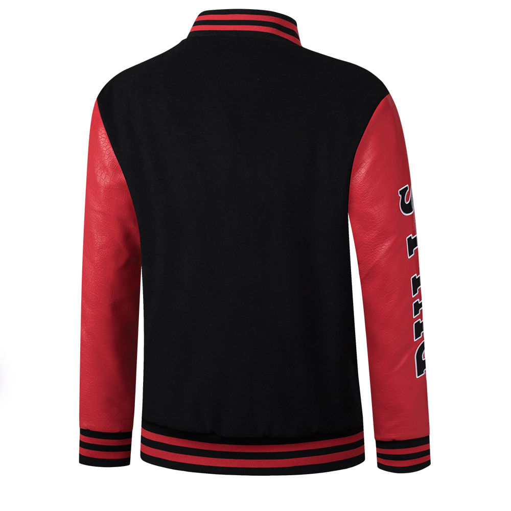 Campera NBA NBA SNAKE TEXTURE SLEEVES REGULAR FIT BOMBER CHICAGO BULLS ...