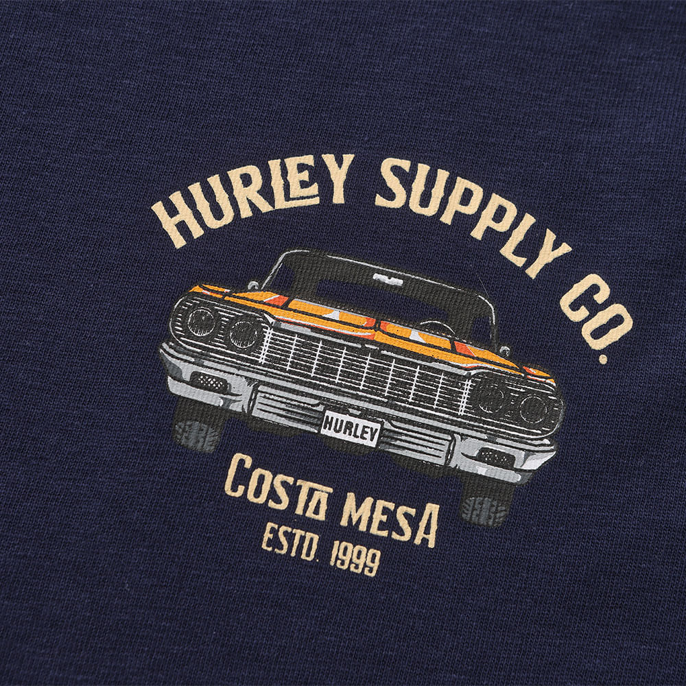 REMERA HURLEY CLASSIC CAR