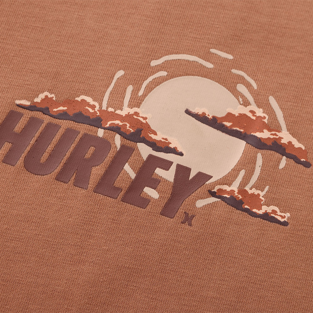 REMERA HURLEY CAMP NGHT RELAXED